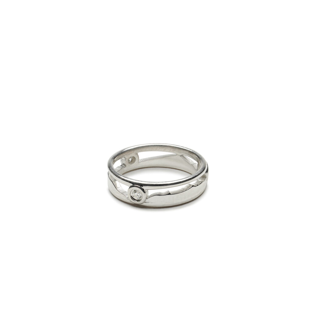 Green Mountain Ridge Waypoints Diamond Ring - Courtney Reckord