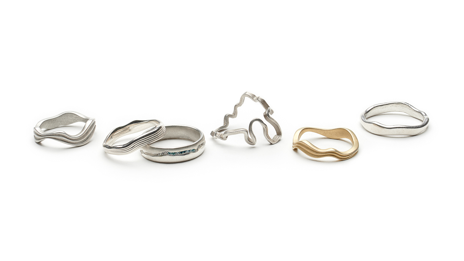 Water inspired rings Water inspired rings - Courtney Reckord